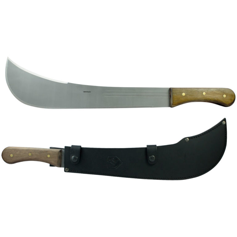 D-Condor Swampmaster 16 Inch Machete with Leather Sheath ...