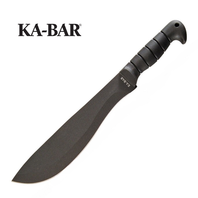 KA-BAR 11.5 Inch Cutlass Machete With Leather and Cordura Sheath ...