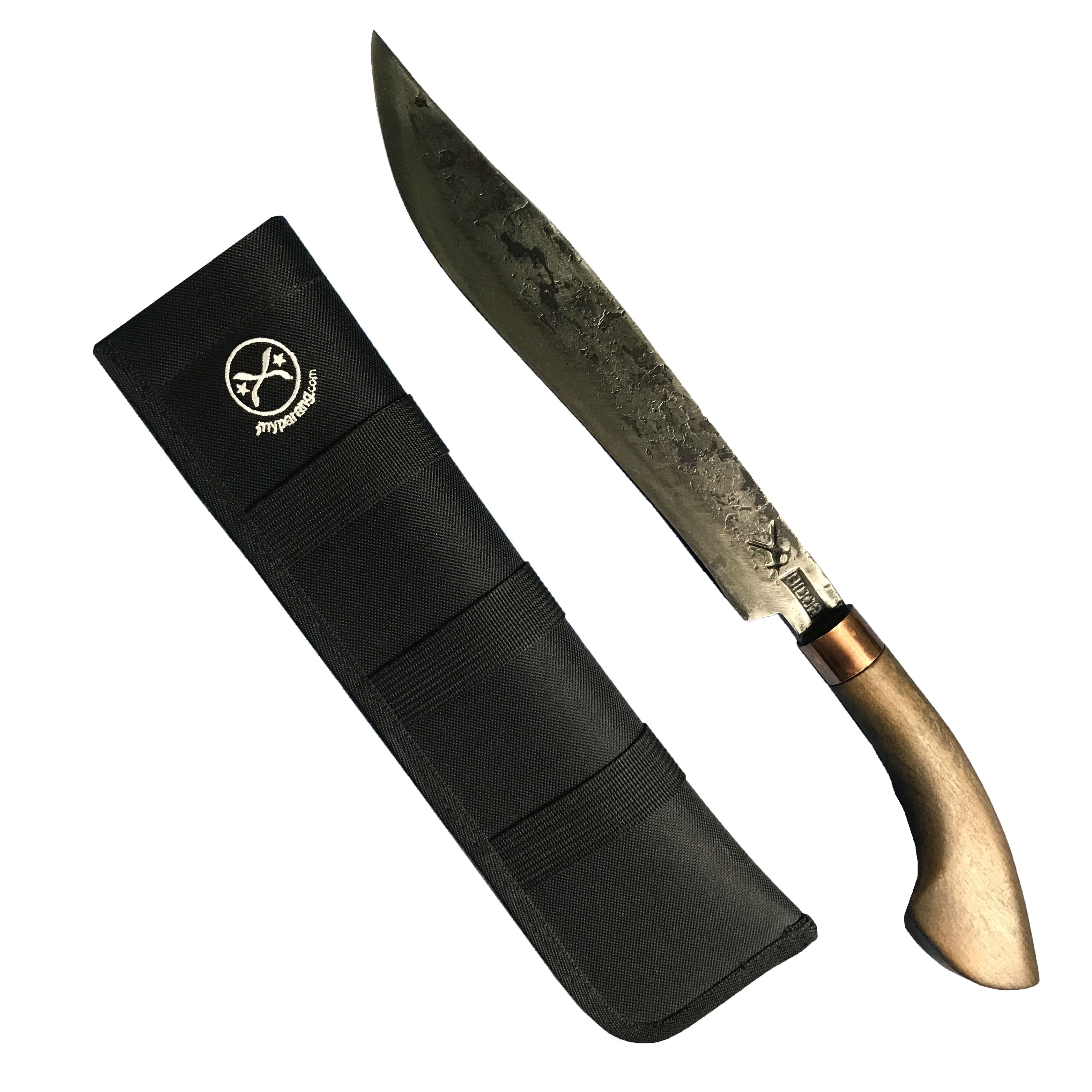 MY Parang 11 inch Golok Machete with Sheath - MacheteSpecialists.com