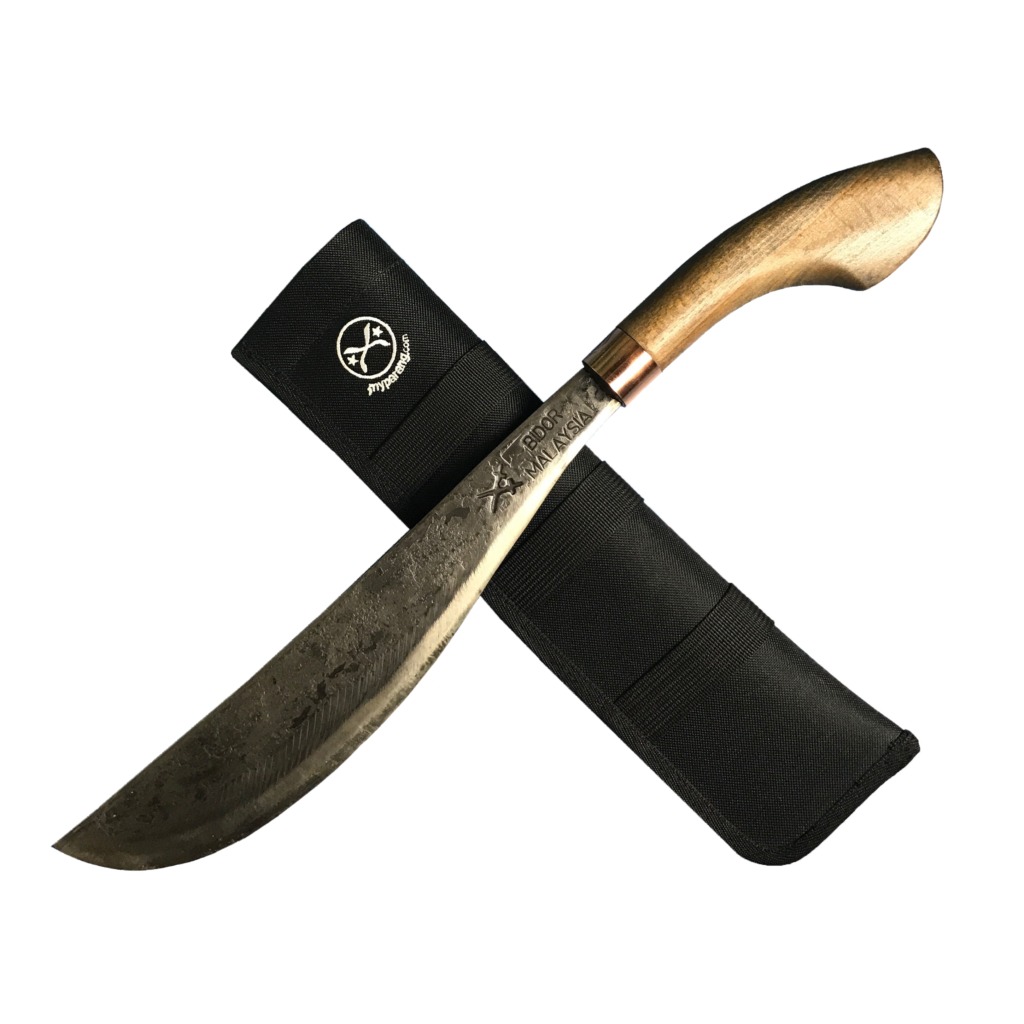 MY Parang 12 Inch Parang Bulan with Sheath - MacheteSpecialists.com