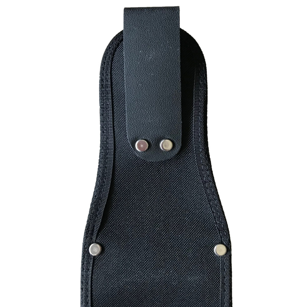 Black Canvas 18 Inch Bush Machete Sheath - Made in USA